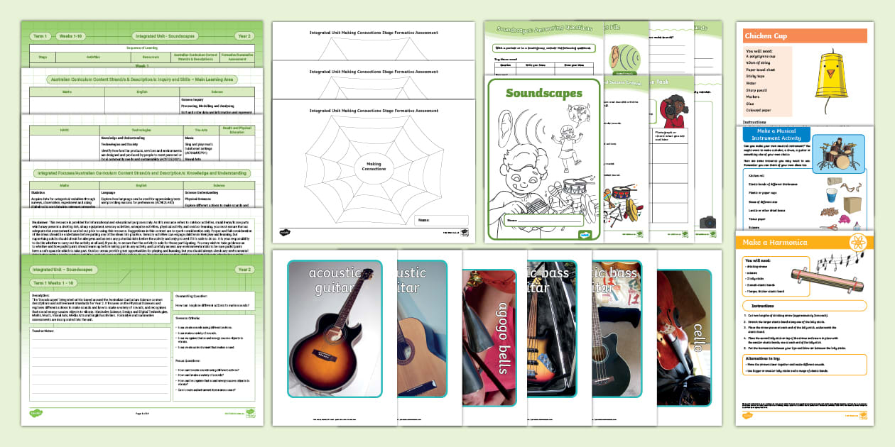 STEM IU Yr 2 Soundscapes Wk 5-6 (teacher made) - Twinkl