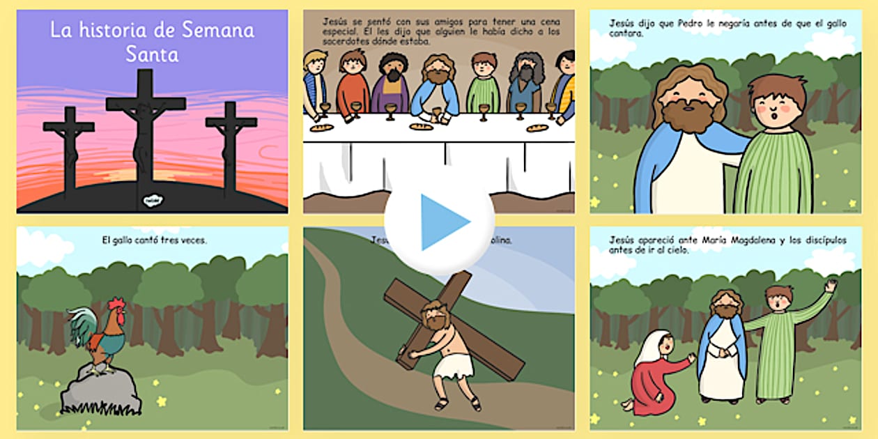 La historia de Semana Santa (Hecho por educadores) - Twinkl