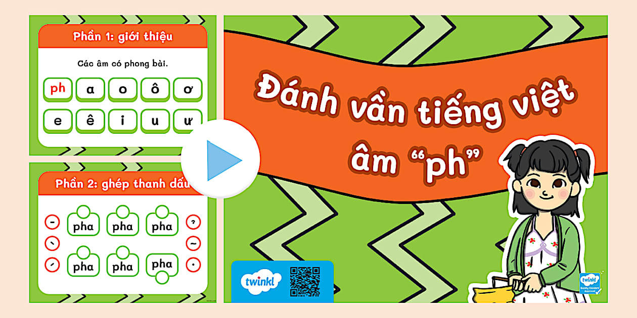 PowerPoint Ghép vần tiếng Việt âm PH
