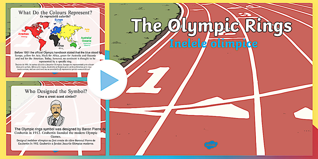 History of-the Olympic Rings PowerPoint Romanian Translation