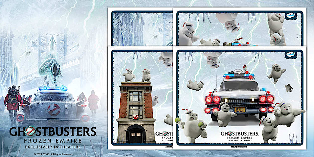 FREE! - Ghostbusters: Party Placemat (professor feito)