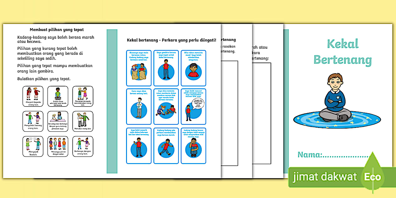 Buku Nota Kecil - Kekal Bertenang (Teacher-Made) - Twinkl