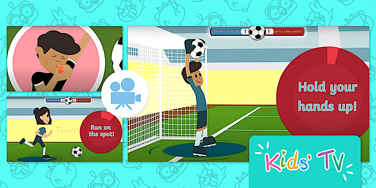 Soccer Movement Skills Song | EYFS PE at Home (teacher made)