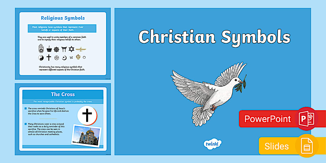 Christian Symbols PowerPoint & Google Slides - Twinkl