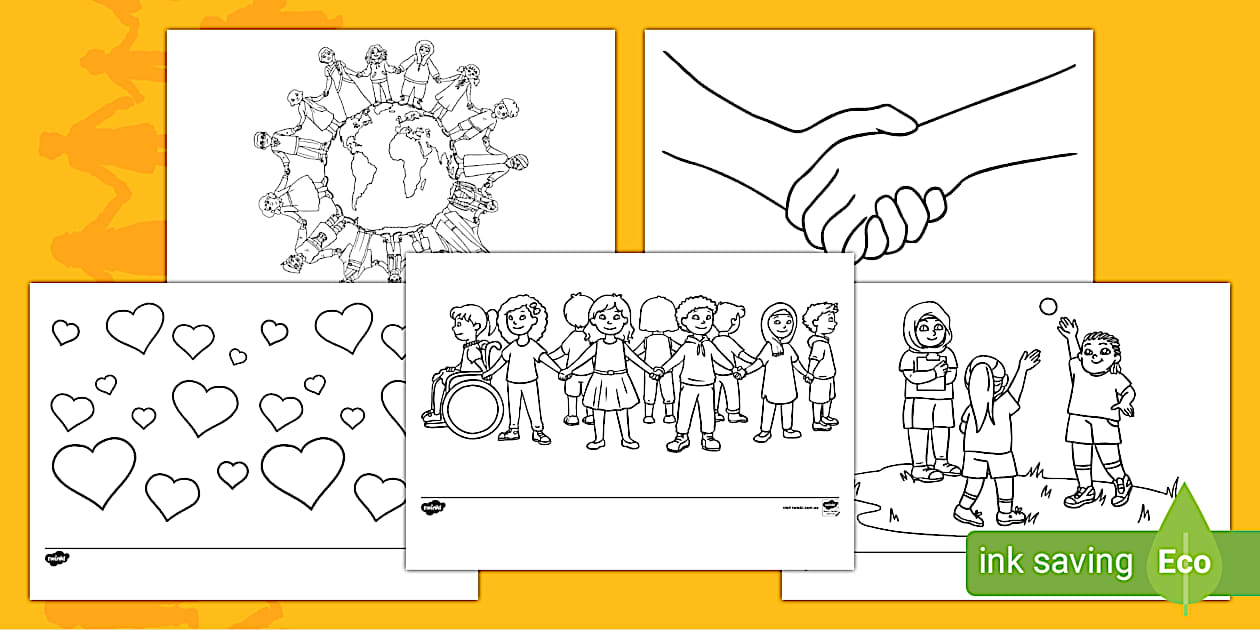Harmony Week Colouring In Ι Celebrations and Events.