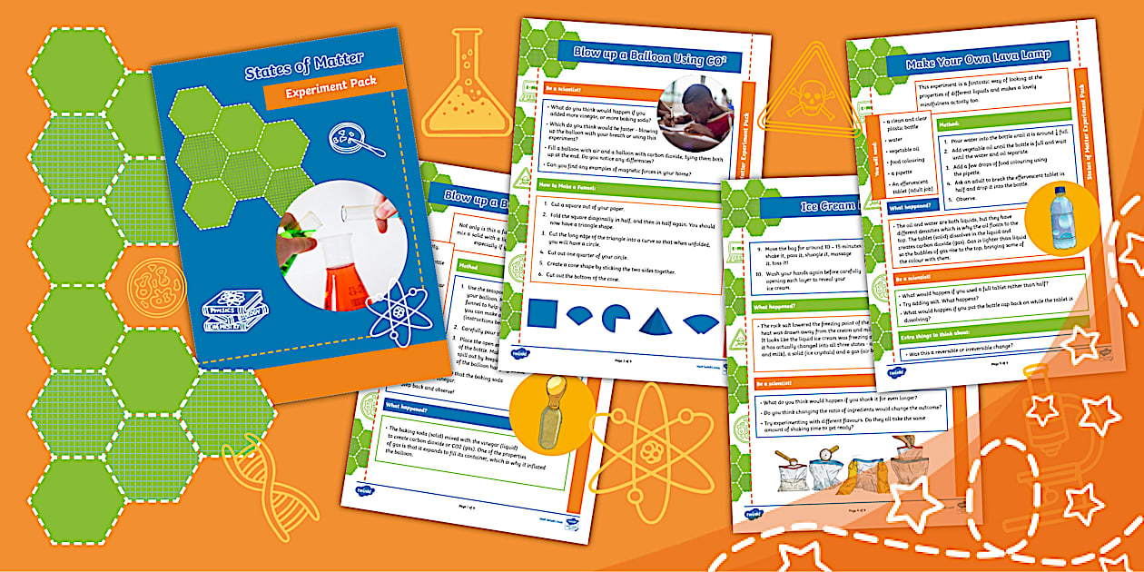 States of Matter Experiment Pack (teacher made) - Twinkl