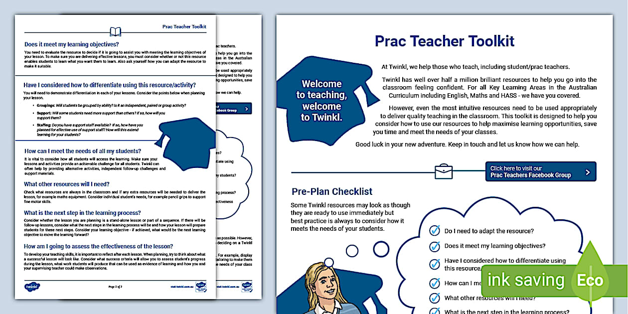 Prac Teacher Toolkit (Teacher-Made) - Twinkl
