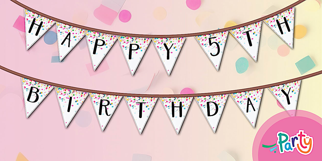 DIY Bunting | Twinkl Party (teacher made) - Twinkl