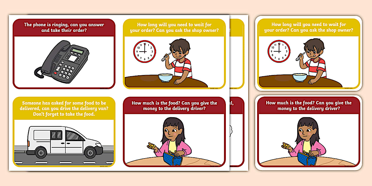 Chinese Takeaway Challenge Cards (teacher made) - Twinkl