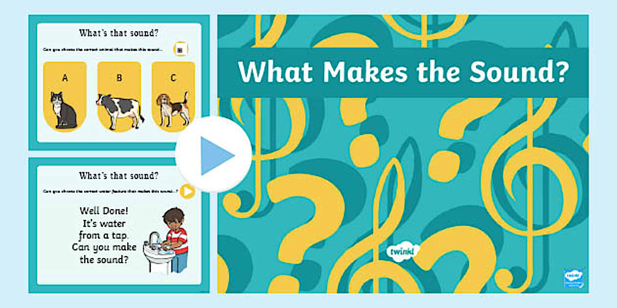 What Makes the Sound? PowerPoint (teacher made) - Twinkl