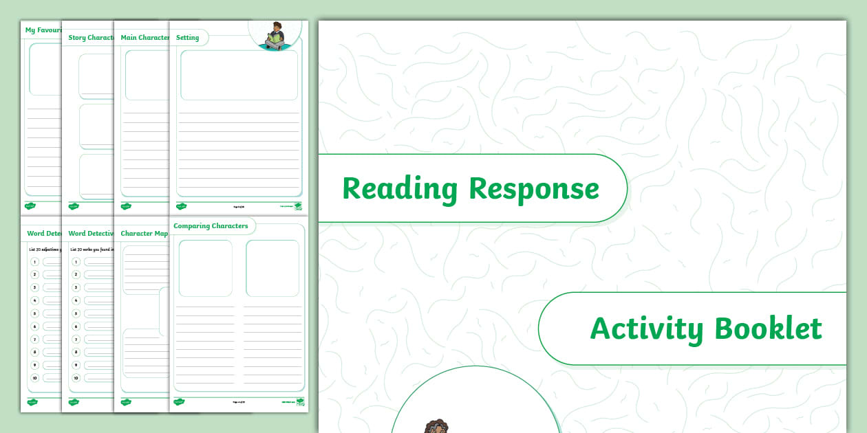 Reading Book Response Activity (teacher made) - Twinkl