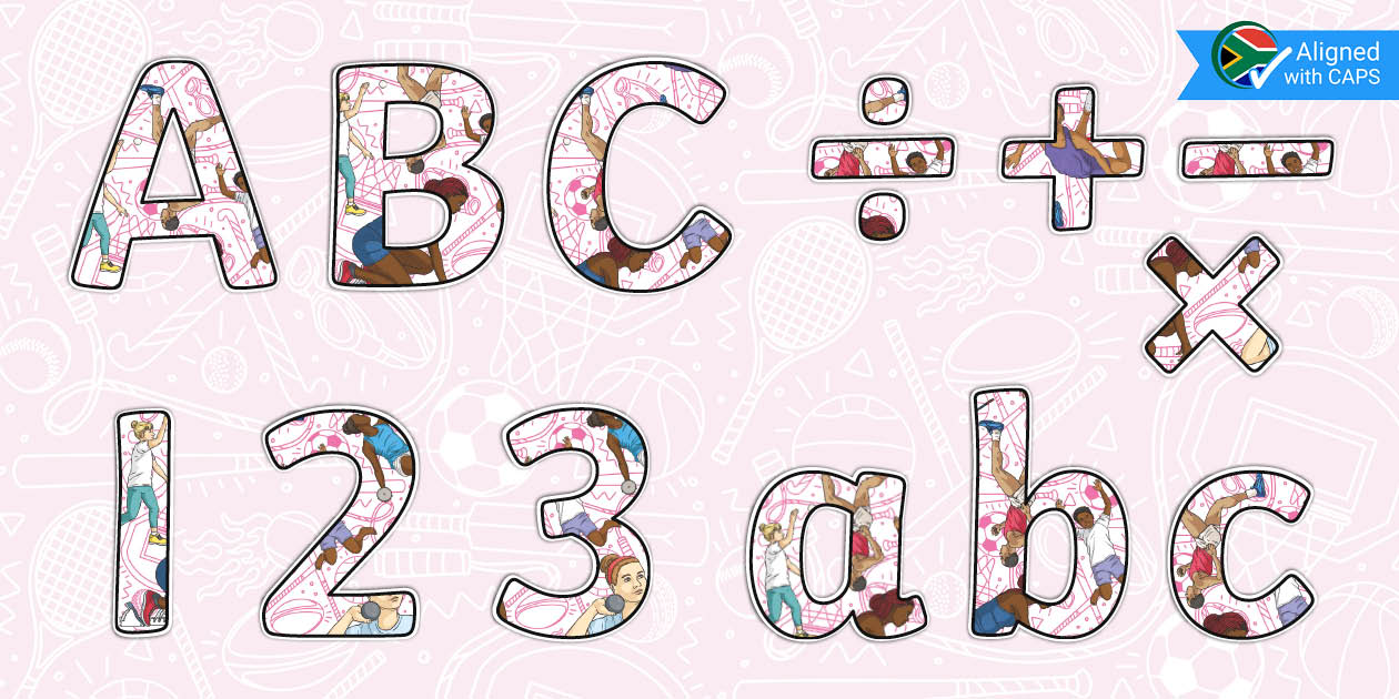 Grade 5 Term 4 Physical Education Athletics Lettering