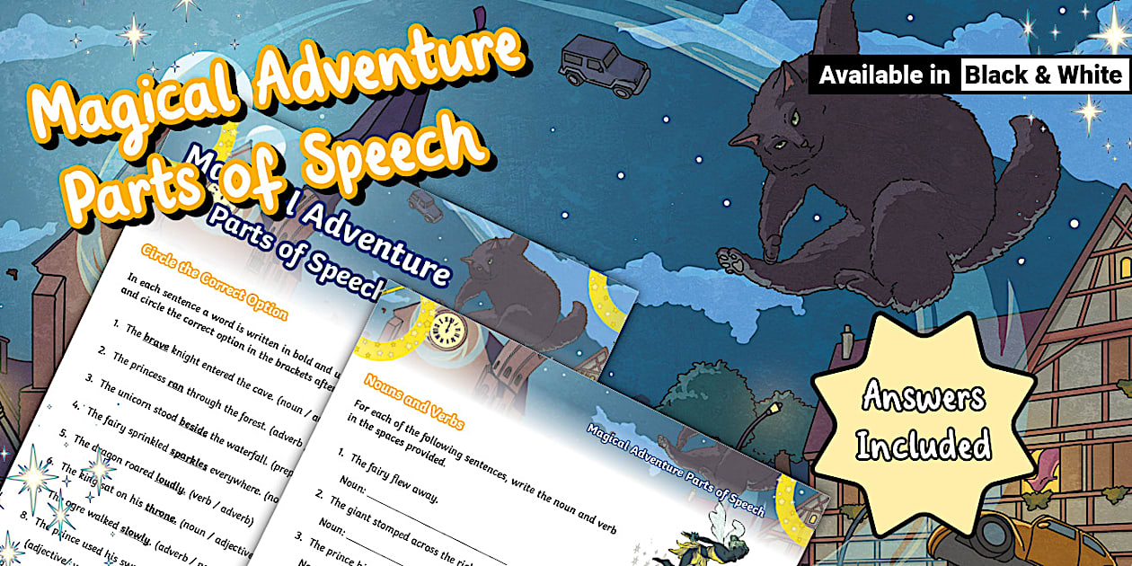 IP English Magical Adventure Parts of Speech