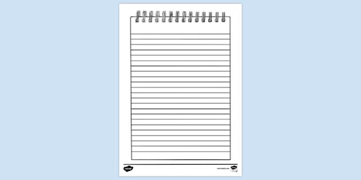 Note Paper Colouring | Colouring Sheets (teacher made)