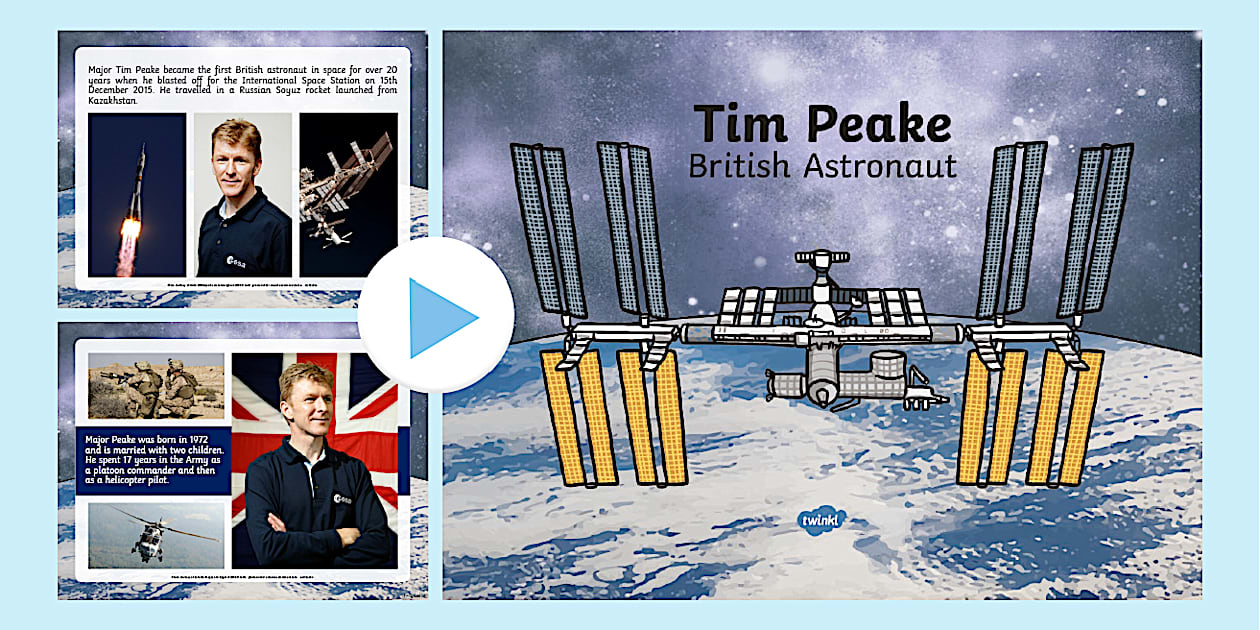 Tim Peake KS2 PowerPoint | Teacher-Made Primary Resource