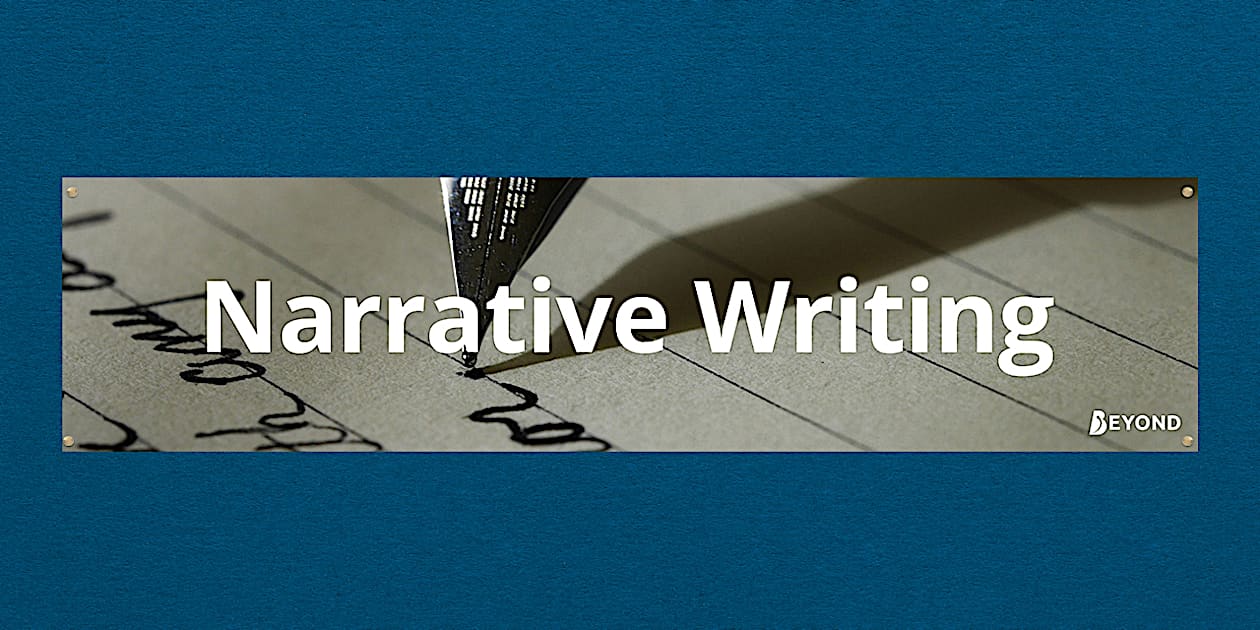 Narrative Writing Display Banner (teacher made) - Twinkl