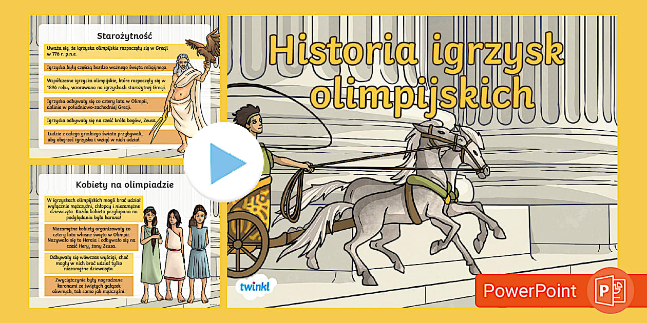 Olimpiada Letnia 2024 | Historia Igrzysk Olimpijskich | Prezentacja