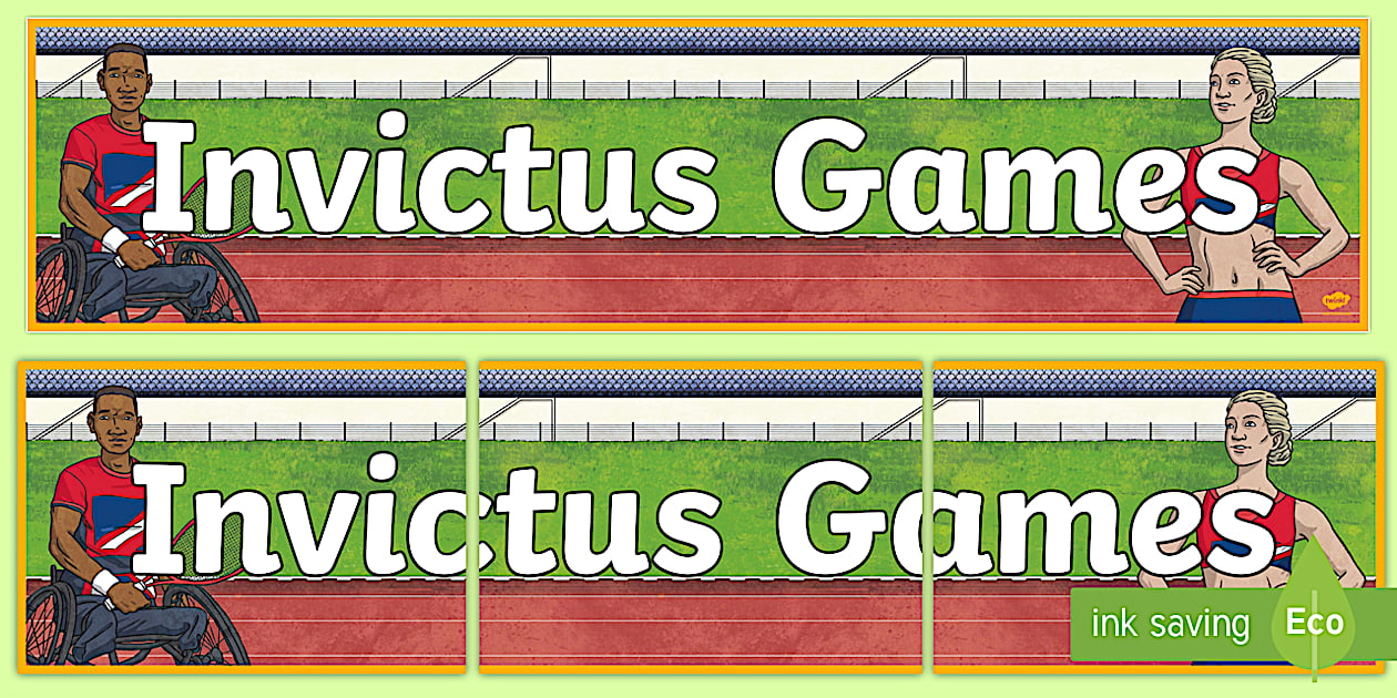 Invictus Games Banner (Hecho por educadores) - Twinkl