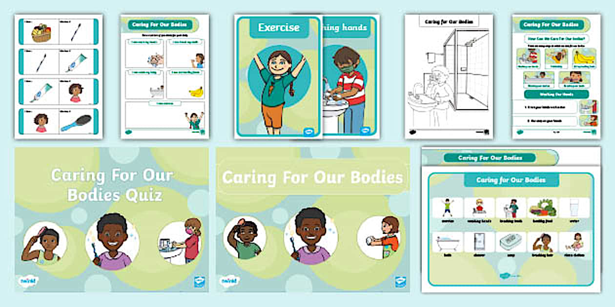 Caring For Our Bodies Resource Pack (teacher made) - Twinkl