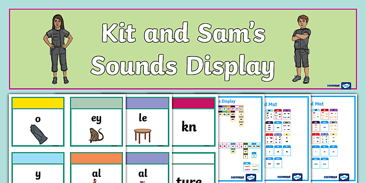 KS2 Decoders Level 6 Growing Sounds Display Pack - Twinkl
