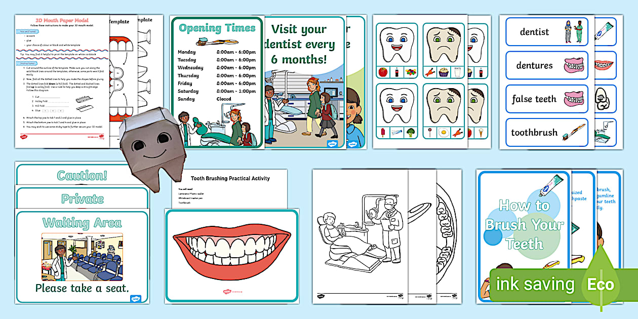 Dental Health Week Role Play Pack
