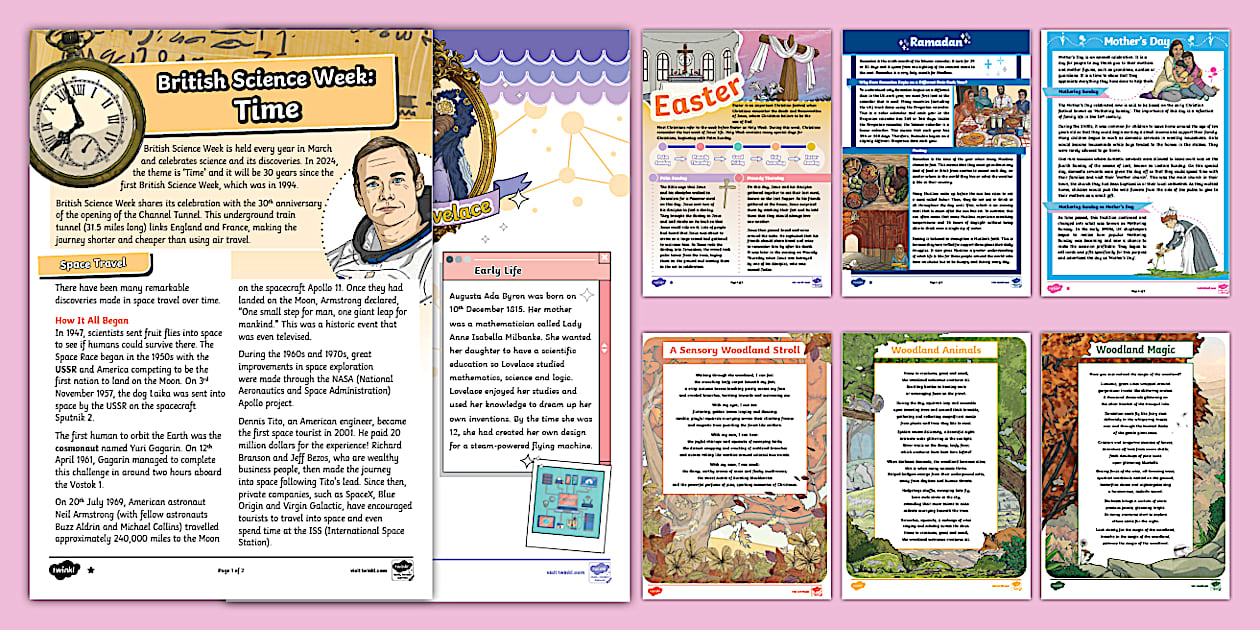 UKS2 March Reading Comprehension Activity Pack - Twinkl