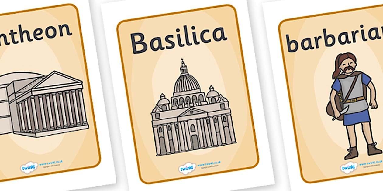 The Romans Display Posters - Twinkl