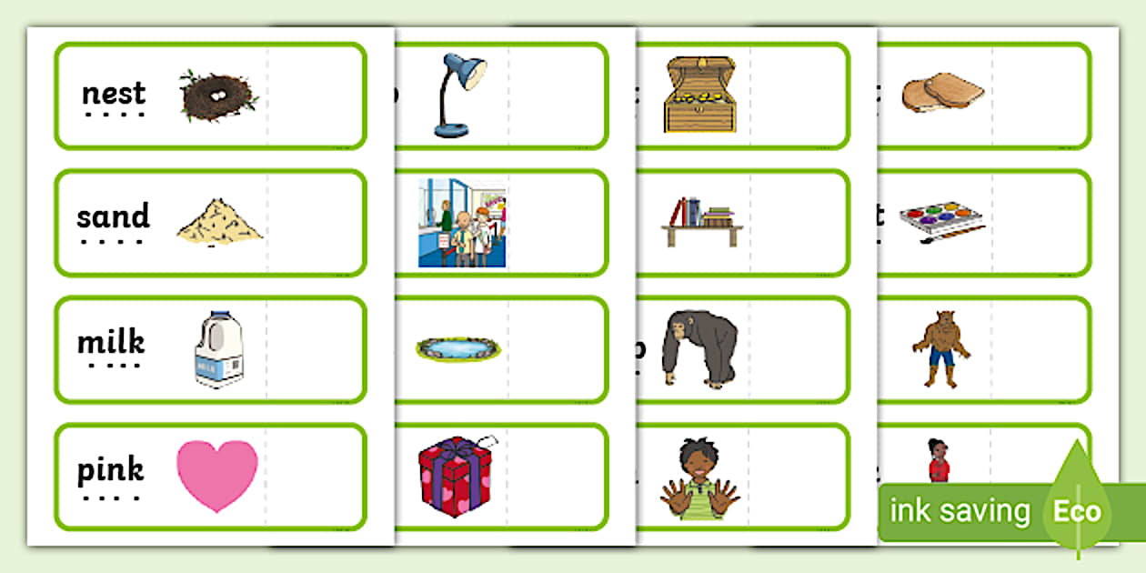 CVCC Words Read and Reveal (Teacher-Made) - Twinkl