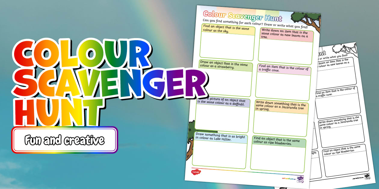 Colour Scavenger Hunt