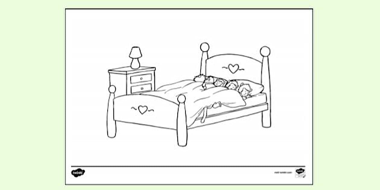 Sleeping Monkeys Colouring | Colouring Sheets (teacher made)