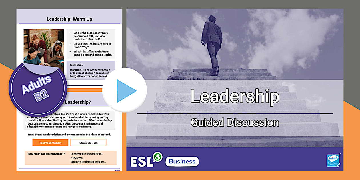 ESL Leadership (teacher made) - Twinkl
