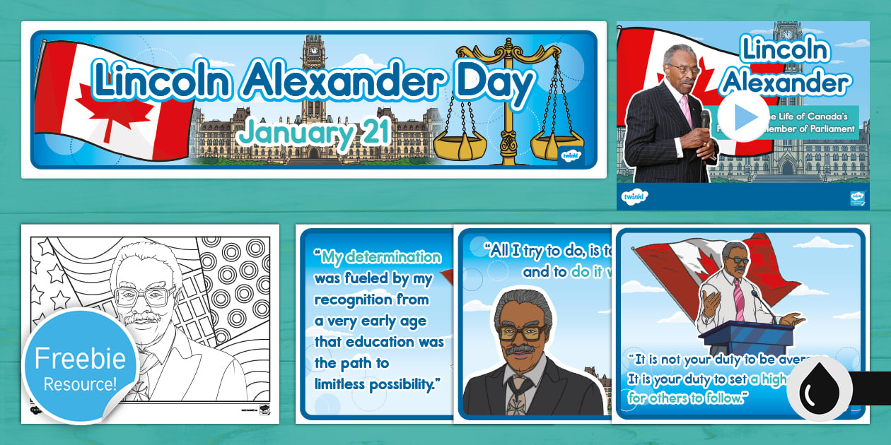 * NEW * Lincoln Alexander Day Free Primary Taster Pack
