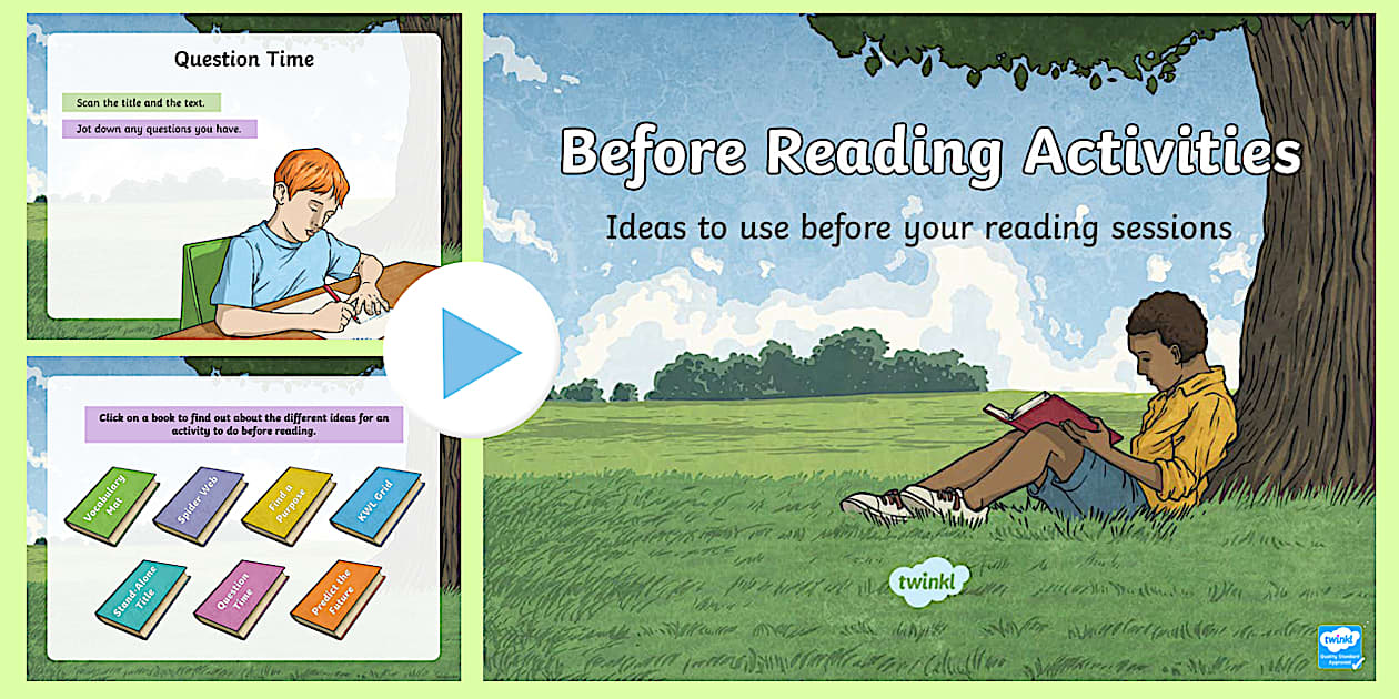 Before Reading Activities - Teacher-made PowerPoint - Twinkl