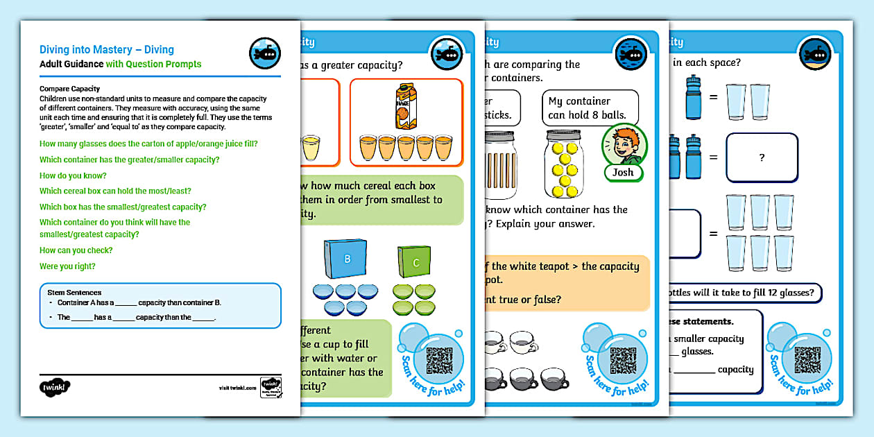 👉 Year 1 DiM: Step 7 Compare Capacity Activity Cards