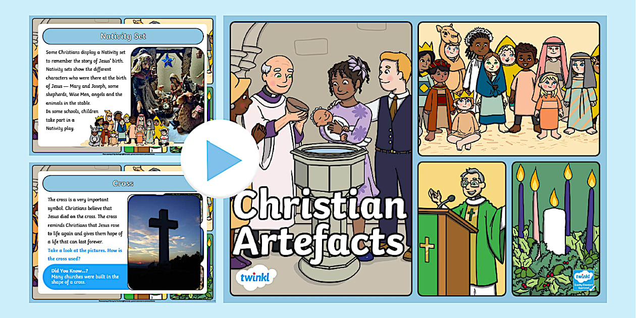 KS1 Christian Artefacts PowerPoint (teacher made) - Twinkl