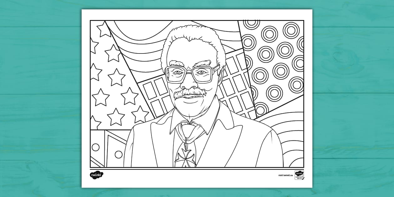 Lincoln Alexander Primary Pop Art Activity - Twinkl