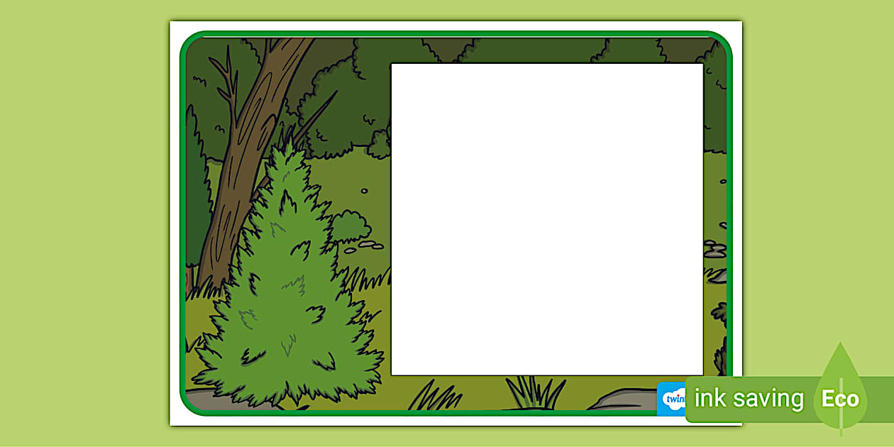 Forest Photo Frame (Lehrer gemacht) - Twinkl