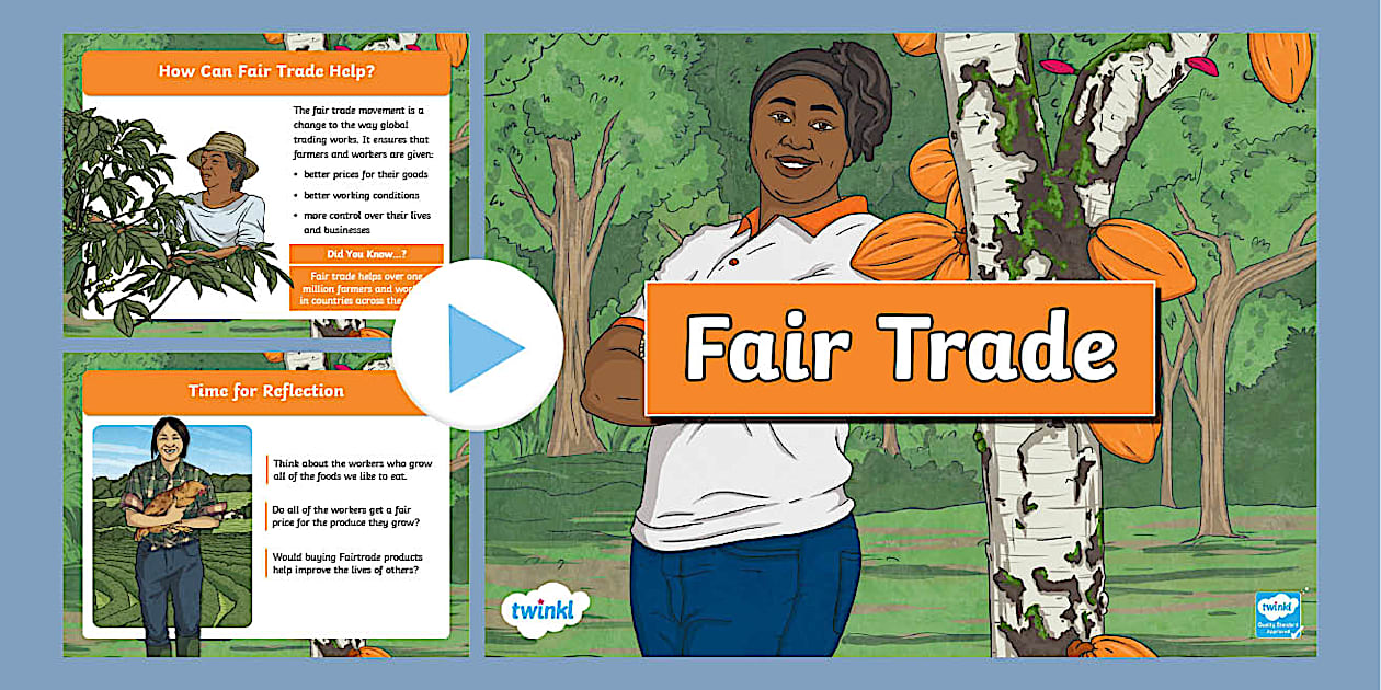 Fairtrade For Kids - Fair Trade PowerPoint for Schools