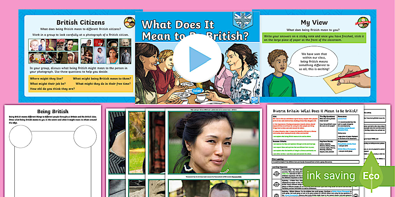 PSHE: LKS2 Diverse Britain - Lesson Pack 6 - Twinkl