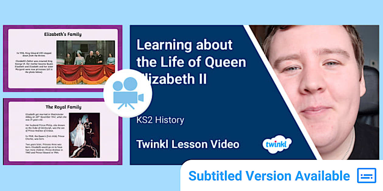 KS2 (Ages 7-11) History: Queen Elizabeth II Video Lesson