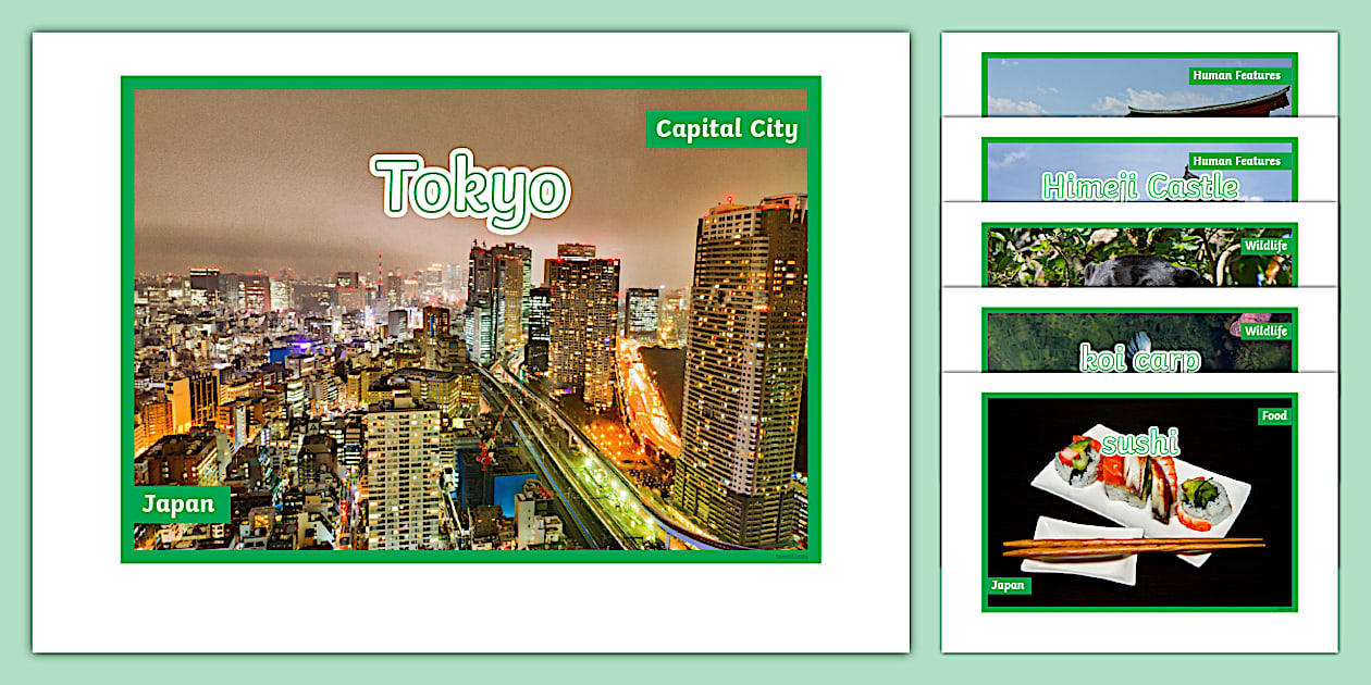 Japan Display Photo Pack - Twinkl