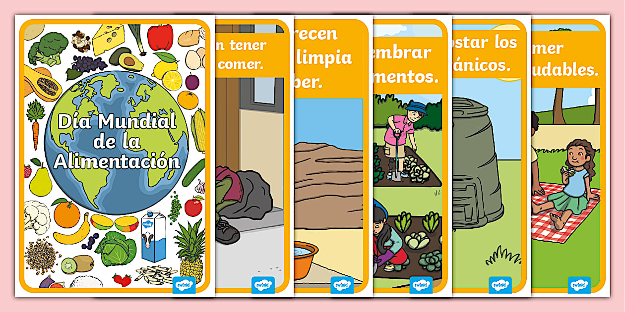 Carteles del Día Mundial de la Alimentación (teacher made)
