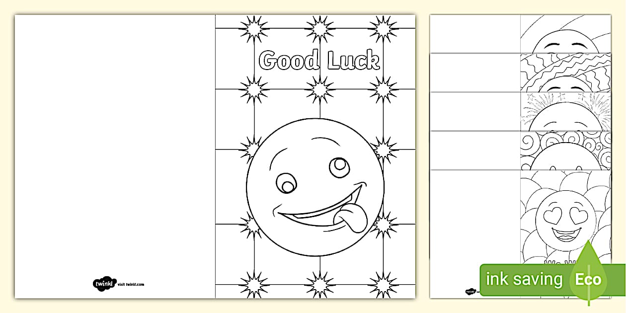 Leaving Colouring Card Pack - Transition - Twinkl