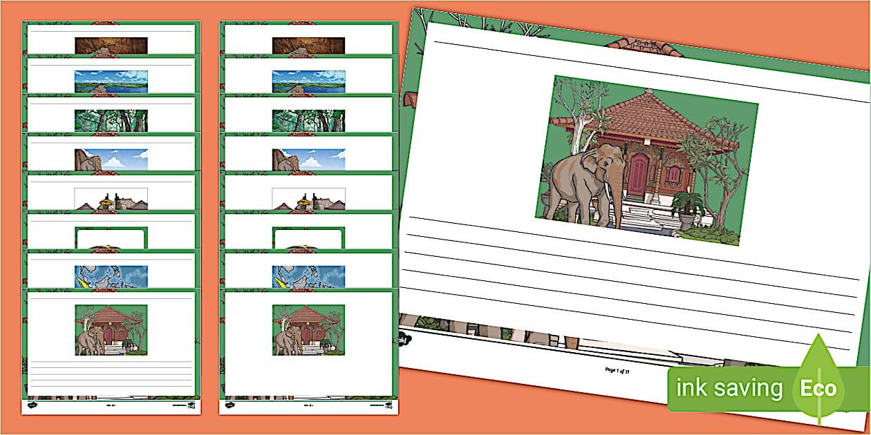 Max Keliling Bali Indonesian Writing Prompts (teacher made)