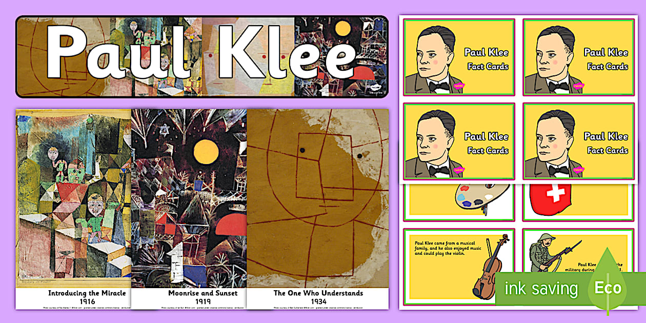 CfE First Level Expressive Arts Paul Klee Resource Pack