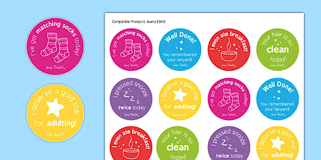 Teacher Stickers丨Stickers for Teachers丨Twinkl Rewards