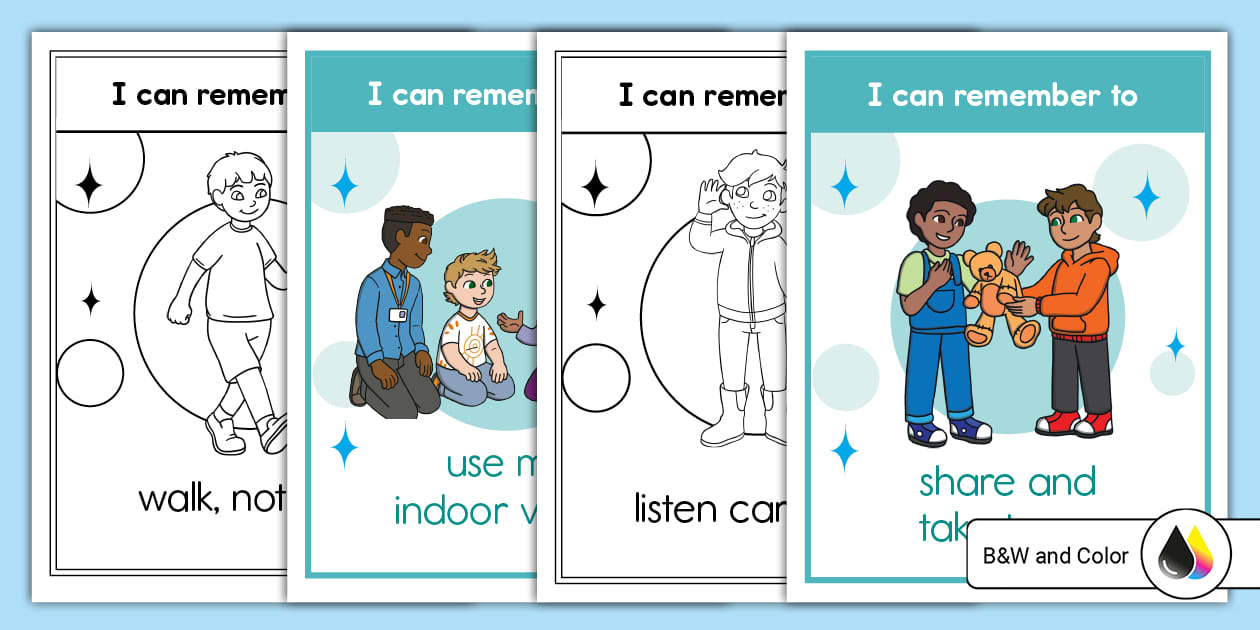 Good Manners Posters For Kids | Twinkl Posters - Twinkl