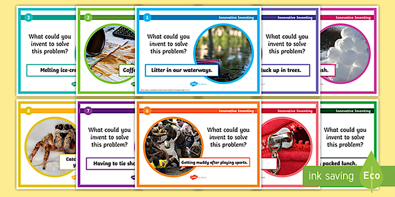 Innovative Inventing Blether Stations (teacher made)