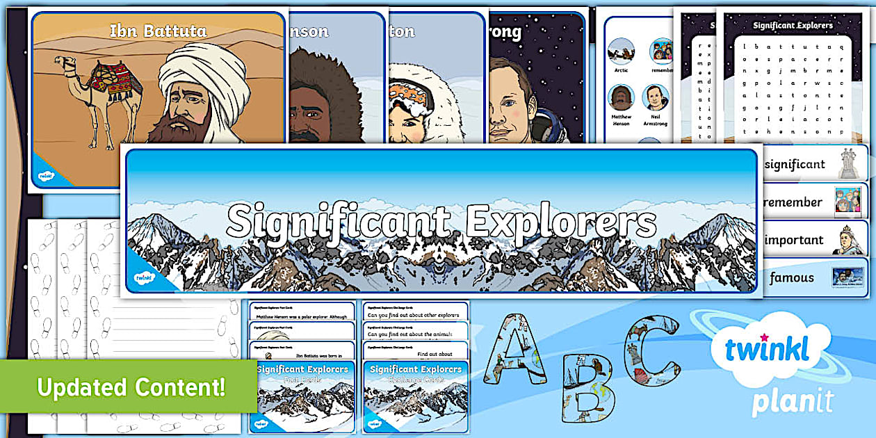 History: Significant Explorers KS1 Additional Resources