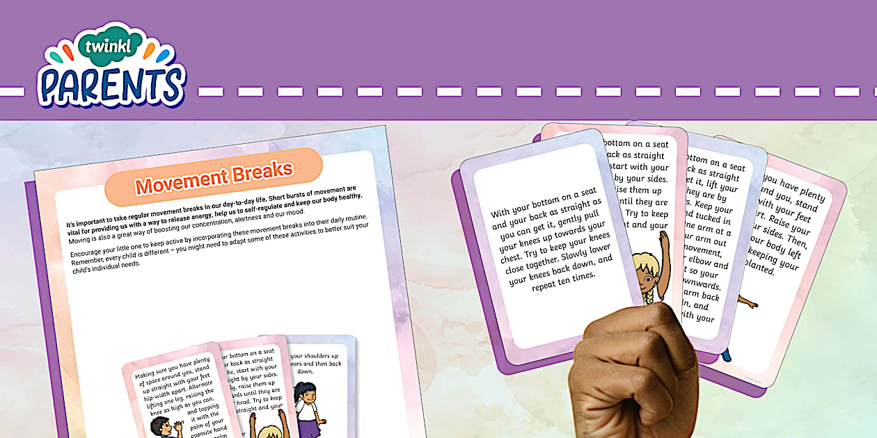 Movement Breaks Activity Cards